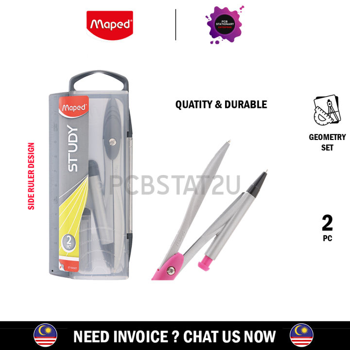 Maped Universal Study Metal Compass for Math & Geometry Drawing with ...