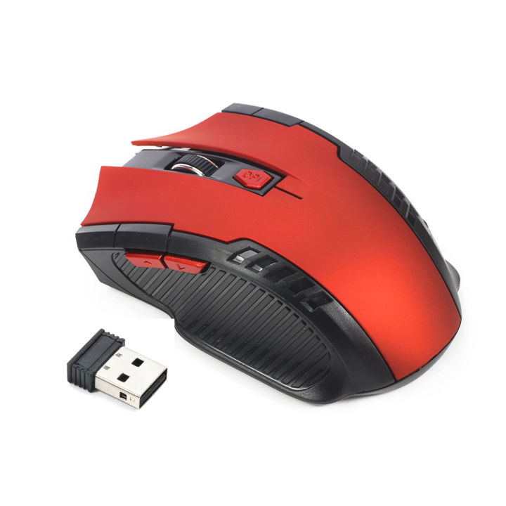 1600 DPI Adjustable Speed USB Wireless Optical Mouse Computer Gaming ...