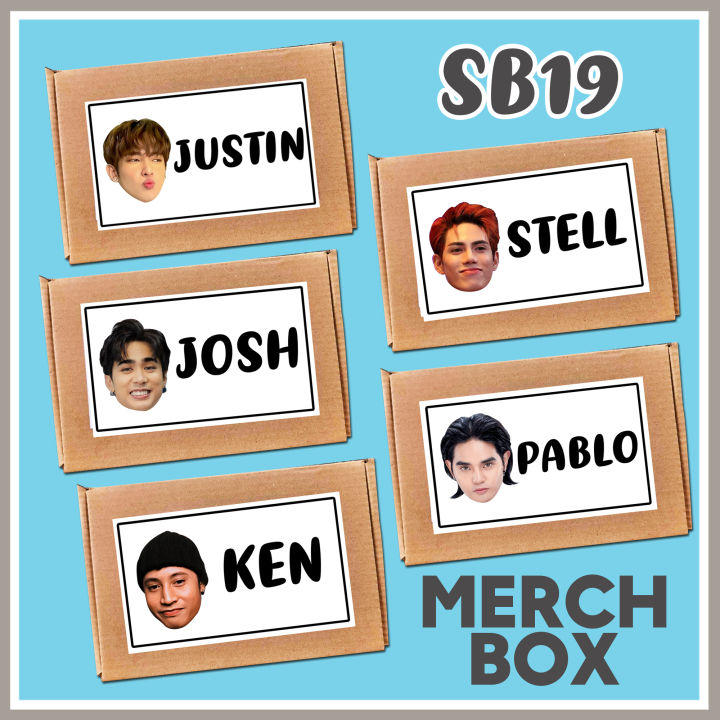SB19 Merch Box Kit (Stell Pablo Ken Justin Josh) | Lazada PH