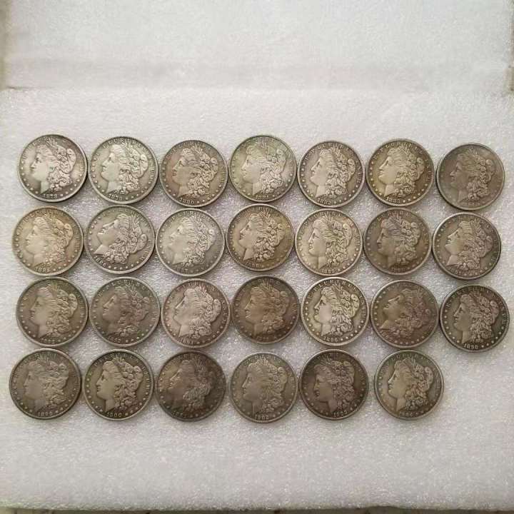 Reproduction Crafts 27 Different Copies Of O Version Of American Antique Morgan Commemorative ...