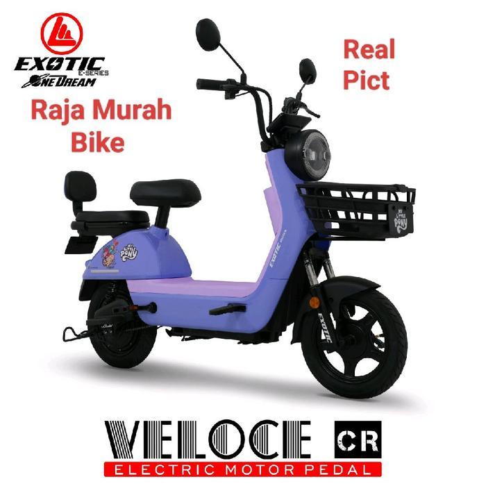 Sepeda Listrik Exotic Veloce Sepeda Listrik E-Bike Exotic Veloce CR ...