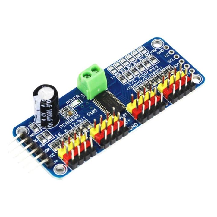 16 Channel Module PCA9685 PWM/Servo Driver Module 12-bit Shield Module ...