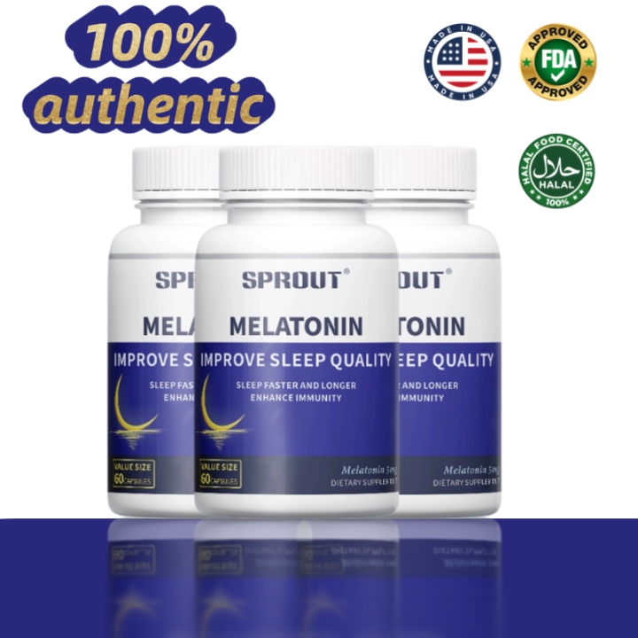 Melatonin, suplemen untuk membantu tidur nyenyak dan mengatur pola ...