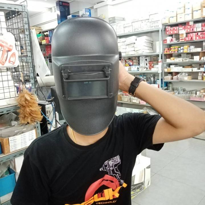 MASK-H-IWELD หน้ากากเชื่อม สวมหัว ของแท้ จาก iweld น้ำหนักเบา กันสะเก็ด ...