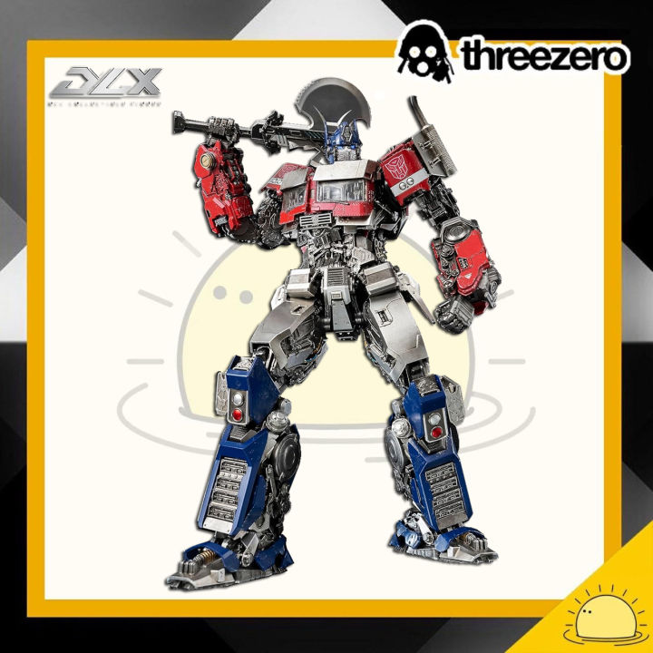 ThreeZero X HASBRO DLX: Optimus Prime (Rise of the beast) 11.2 inch ของเล่นของสะสม | Lazada.co.th