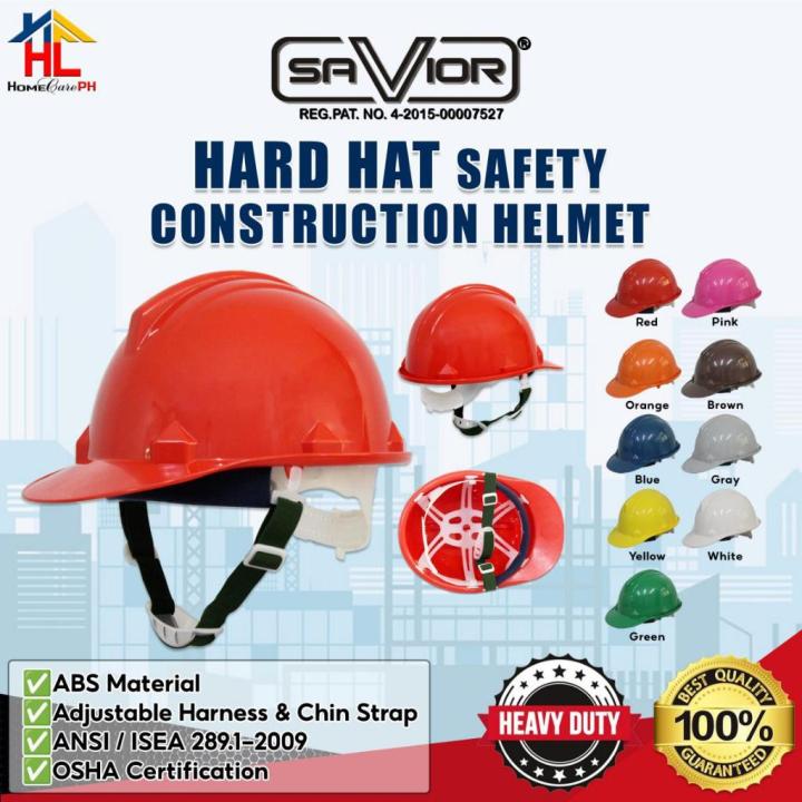Savior Safety Construction Helmet Hard Hat ANSI Certificate Earthquake ...