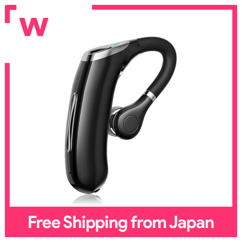 Bluetooth Headset Mono Ear, 30H Ultra Long Talk Time Wireless Earbuds ...