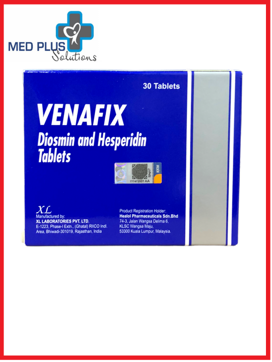 Venafix tablet 30's (Diosmin and Hesperidin Tablets) (Exp:6/2027) | Lazada
