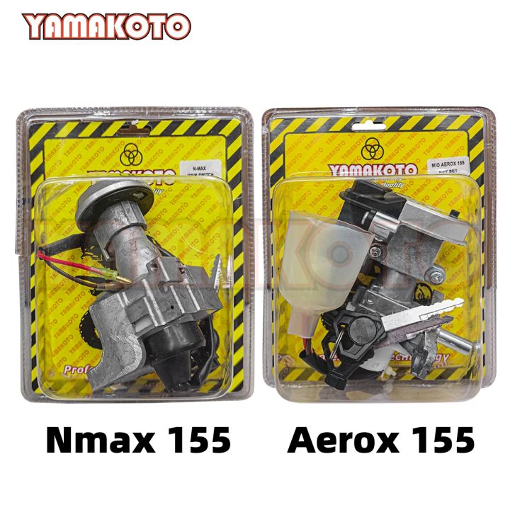 Yamakoto Brand Ignition Switch Set For Aerox 155 Nmax 155 Key Set Main ...