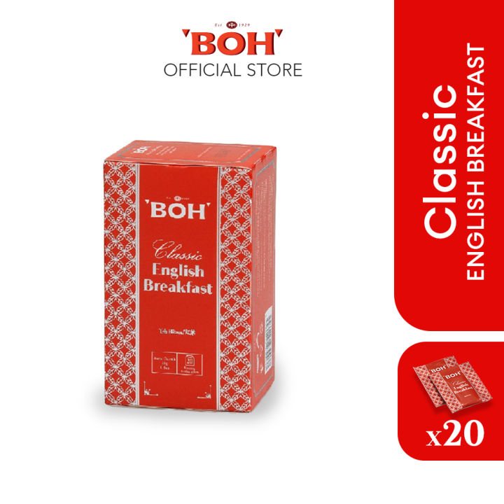 BOH English Breakfast Teabag Sachet (20s) / BOH Uncang Teh Hitam ...