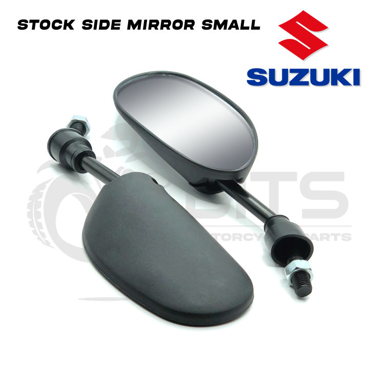 SUZUKI GD 110 Motorcycle Side Mirror Small Stock with free adaptor ...