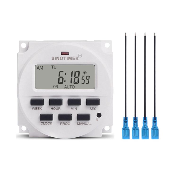SINOTIMER 1 Set Seconds Control Timing Switch Accurate to Seconds 220V ...