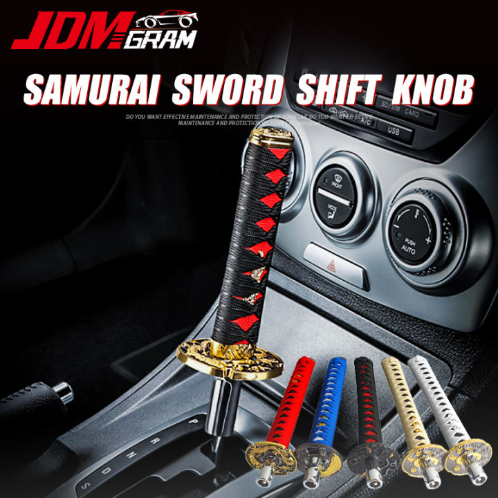 JDMGRAM Samurai Car Gear Knob Manual Automatic Universal Auto Metal ...
