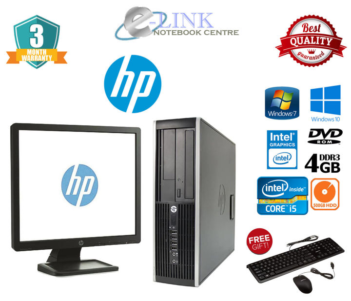 ( HP i3 i5 2rd Generation Full Set PC Refurbished ) i5 or i3 2rd ...