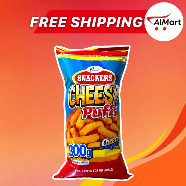 SNACKERS CHEESY PUFFS (300 GRAMS) | Lazada PH