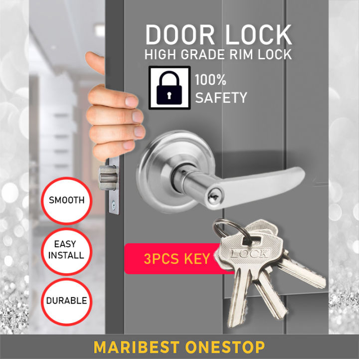 TUBULAR LEVER HANDLE LOCK SET lever door lock tubular cylindrical lever ...