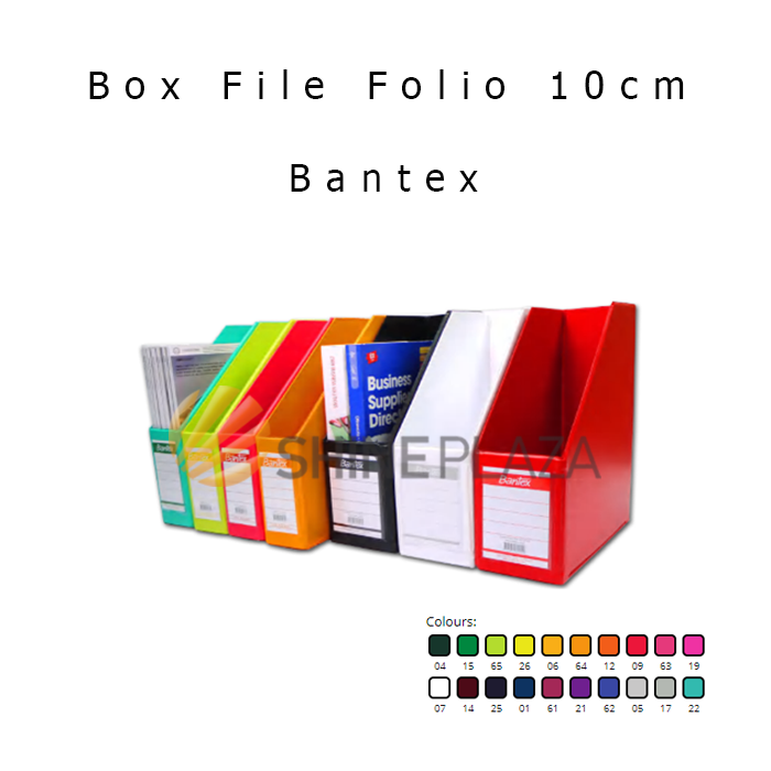 Box File Magazine Bantex 4011 F4 10cm - Tempat Penyimpanan Kotak ...