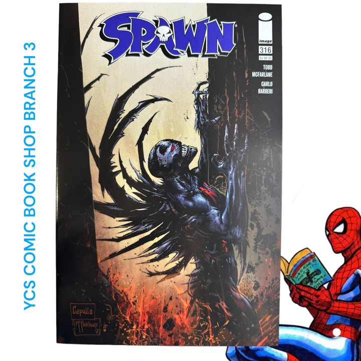 Spawn 316 Published Mar 2021 by Image Comic Book Written by Todd McFarlane. Art by Carlo Barberi ...