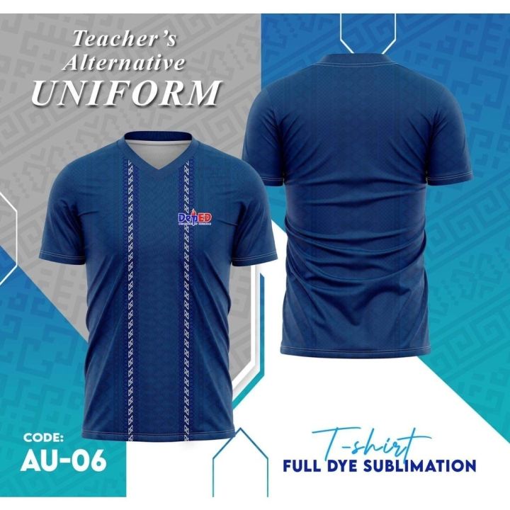 DEPED Teachers Alternative Shirt Full Sublimation 3D T-Shirt Summer ...
