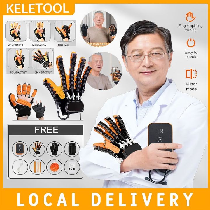 Finger Rehabilitation Robot Stroke Finger rehabilitation Gloves Hand ...