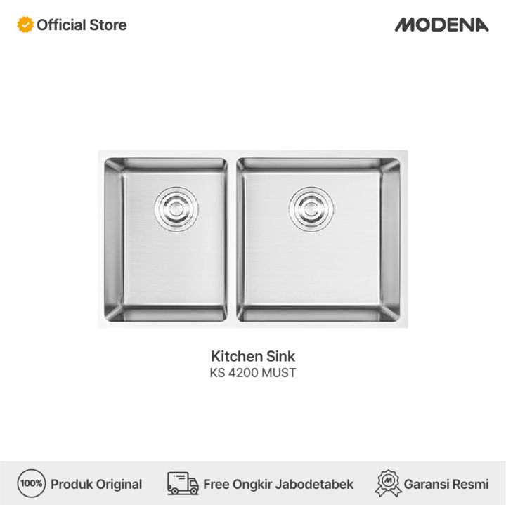 MODENA Kitchen Sink - KS 4200 MUST | Lazada Indonesia