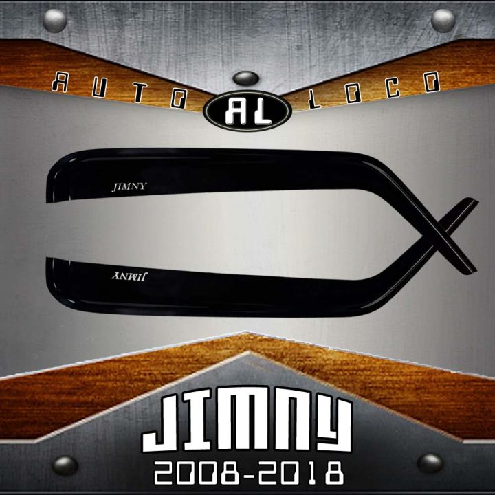 Rain Guard Window Door Visor for Suzuki Jimny 2008 - 2018 | Lazada PH