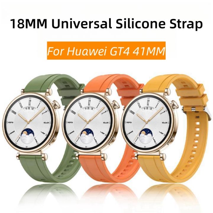 สายรัดซิลิโคนสำหรับนาฬิกา Huawei GT4 GT 4 41Mm,สายรัดข้อมืออะไหล่สำหรับ ...