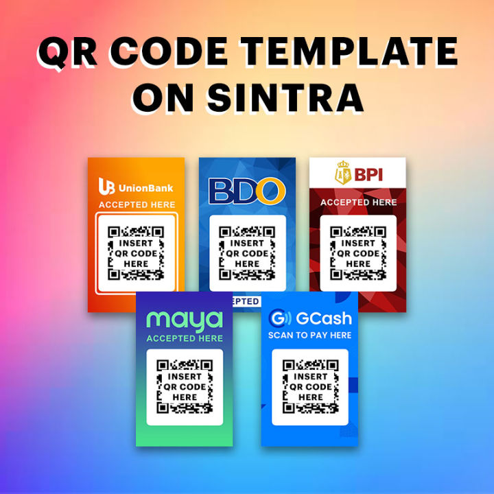 POS QR Code Display on Sintra (3mm) | Lazada PH