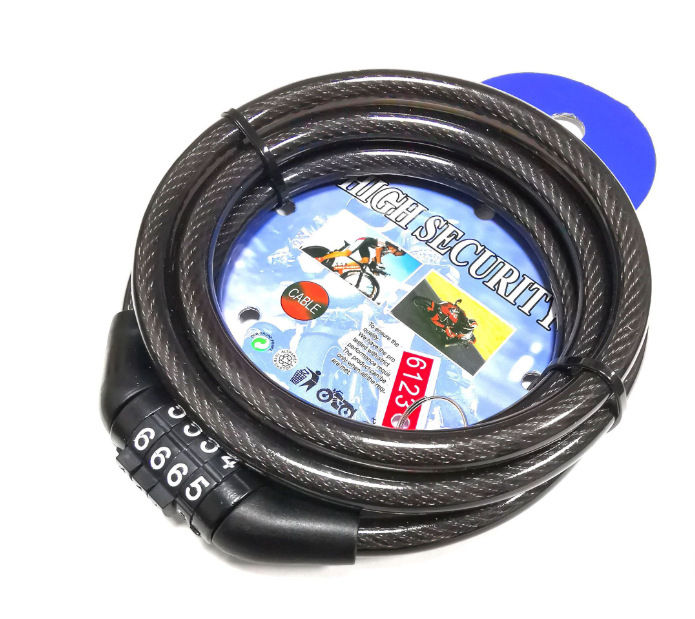 Bicycle lock mountain bike 4-digit password lock, Wire lock, Electric ...