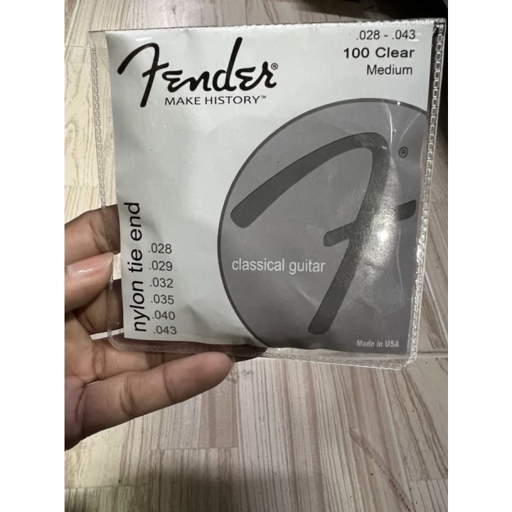 🎸💥สายชุดกีตาร์คลาสสิค💥 Fender .028 - .043 , .028 - .044 | Lazada.co.th