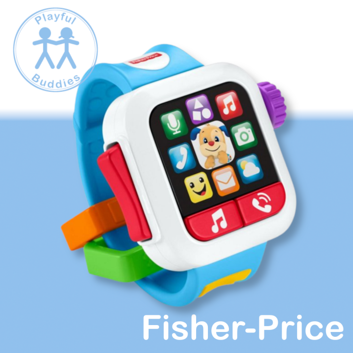 Fisher-Price Laugh & Learn Time to Learn Smartwatch Toy | Lazada PH