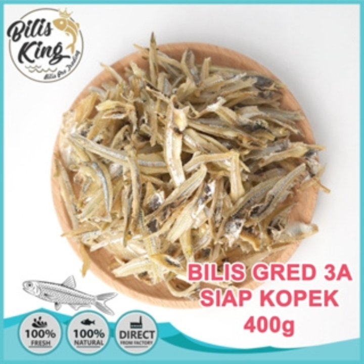 Bilis King Ikan Bilis Mata Biru Peeled Grade 3A /Bilis Kopek Gred 3A ...