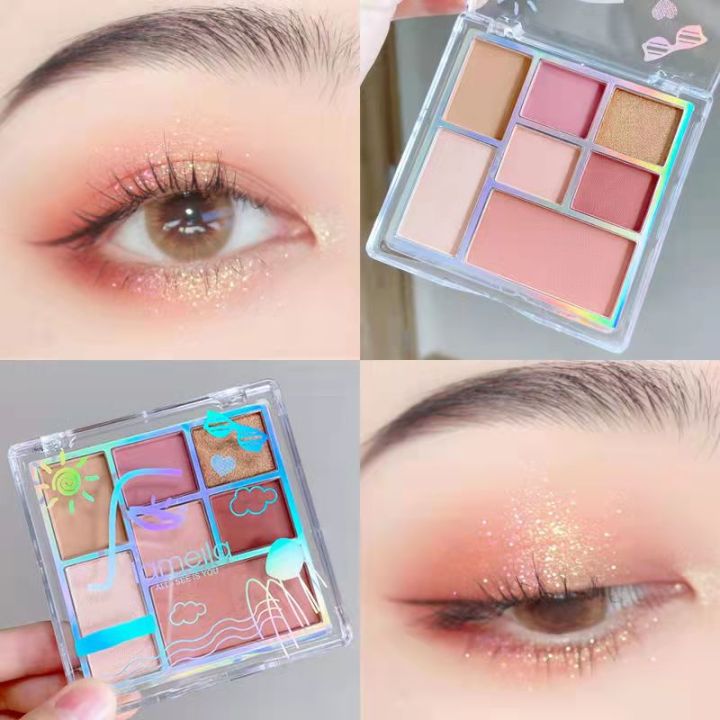 LAMEILA 7 Colors Long Lasting Waterproof Eyeshadow Palette 10g | Lazada PH