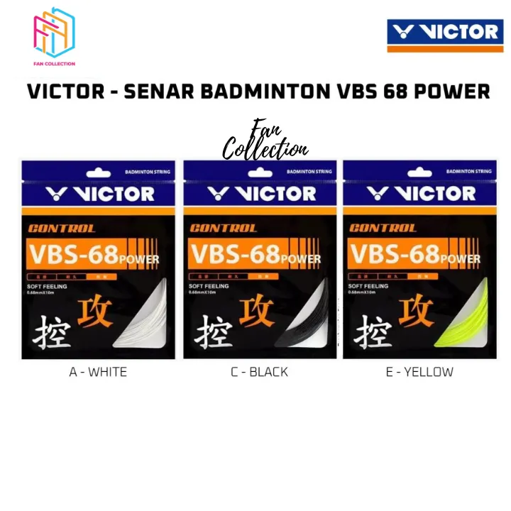 Senar Raket Badminton Victor VBS 68 Power | Lazada Indonesia