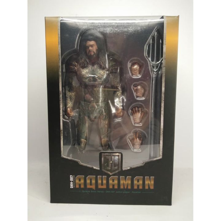 DAH Aquaman Jason Momoa Justice League Movie DC Comics 007 King MIB ...