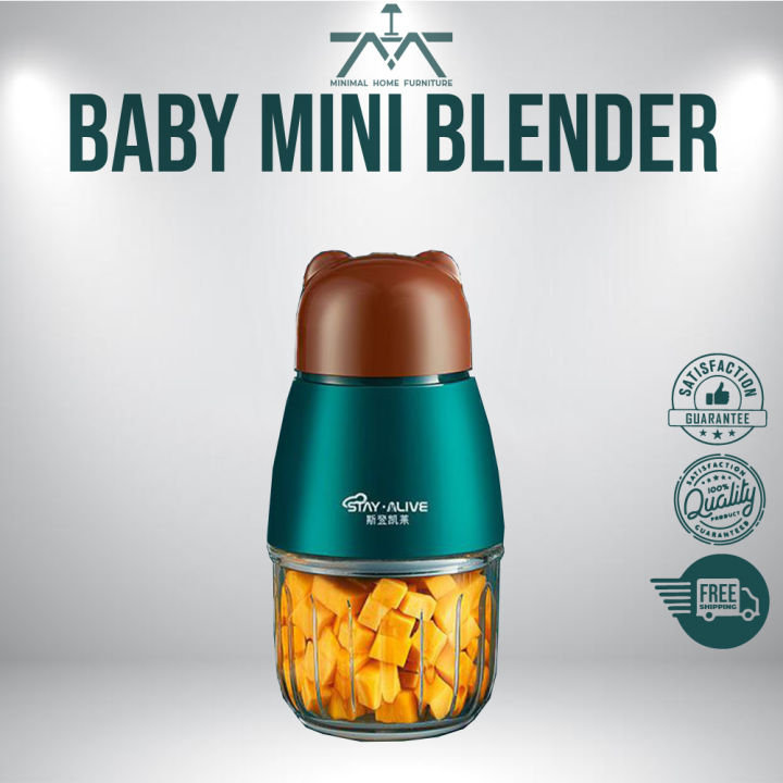 [READY STOCK] Baby Mini Hand Blender High Power Electric Food Grinder ...