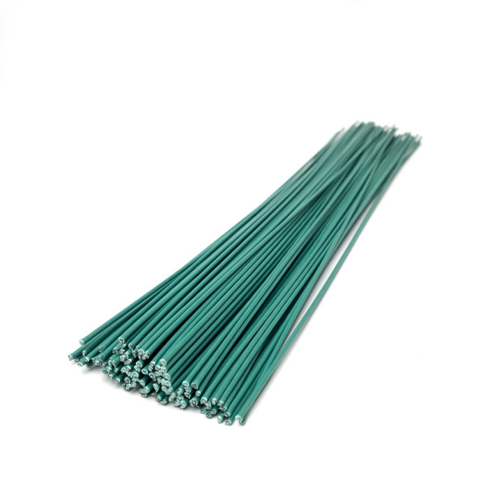 10pcs / 30pcs Floral Wire PVC Plastic Coated 2mm #12 gauge 30cm 40cm ...