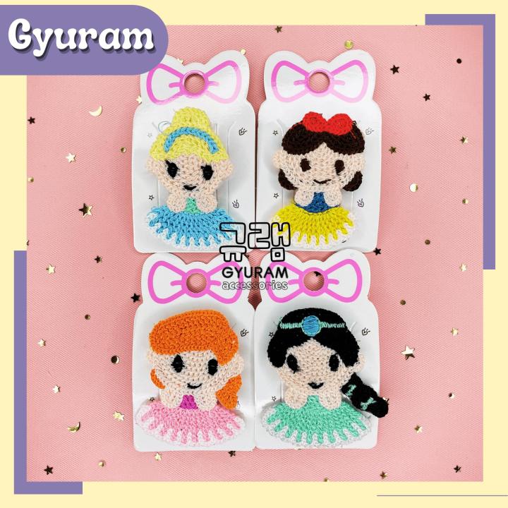 Jepit Rambut Disney Princess Cinderella Snow White Aurora Jasmine ...