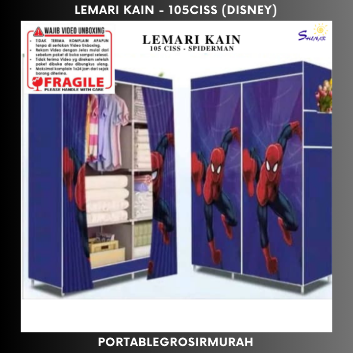 Rak baju/ Lemari Baju / Lemari Rakit/ Lemari kain/ Lemari portable ...