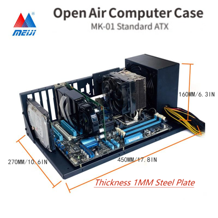 CASELESS TRAY, BEST FOR DESKTOP/MEIJI,OPEN AIR COMPUTER CASE | Lazada PH