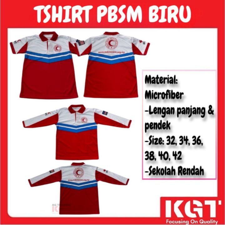 Tshirt Uniform PBSM Microfiber PBSM New Design Lengan Panjang dan ...