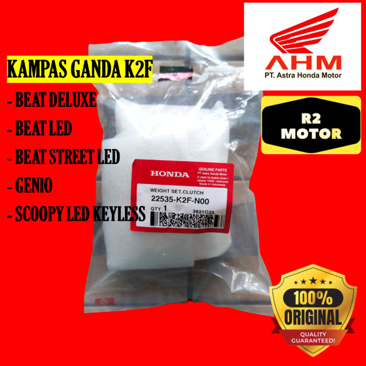 KAMPAS GANDA 22535-K2F-N00 AHM HONDA BEAT DELUXE STREET GENIO SCOOPY ...