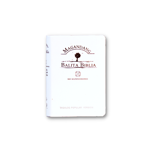 Bible House Magandang Balita Biblia White Catholic Edition Small size ...