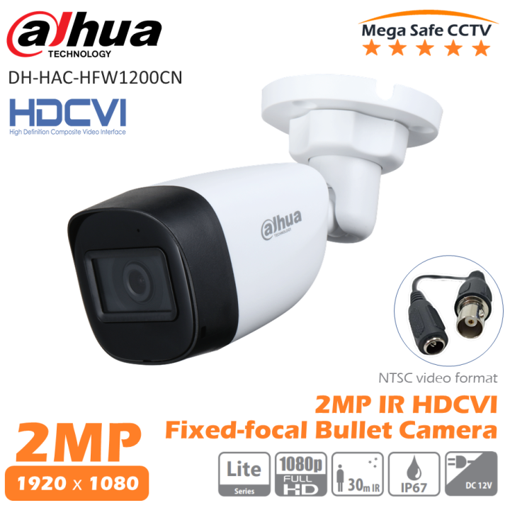 DaHua 2MP 1080P HDCVI IR/Full-color Audio Option Bullet Quick-install ...