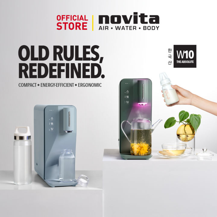 novita Instant Hot Water Dispenser W10, The Absolute, Tankless Water ...