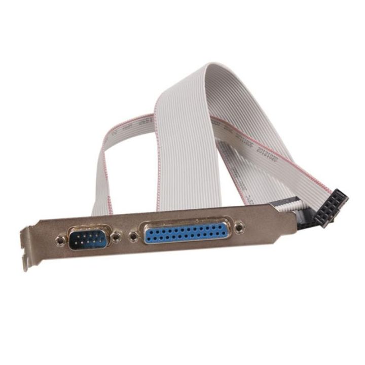 COD 】 d7zaa4b Pci Slot Header Serial Db9 Pin Com With Parallel Db25 Pin Lpt Printer Com ...