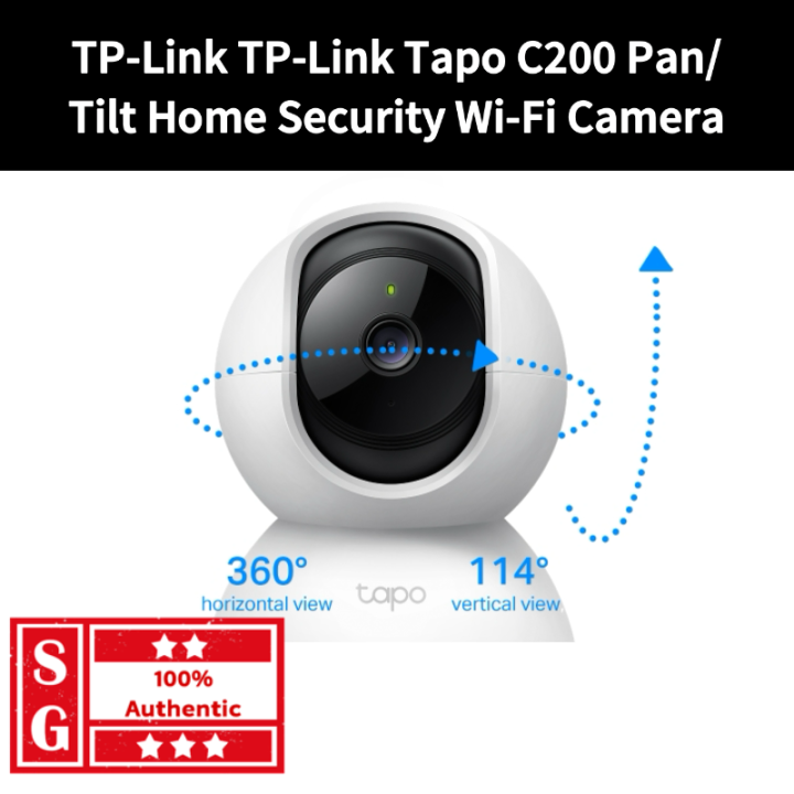 TP-Link Tapo C200 Pan/Tilt Home Security Wi-Fi Camera Tapo C200 Security Wi-Fi Camera C200 ...