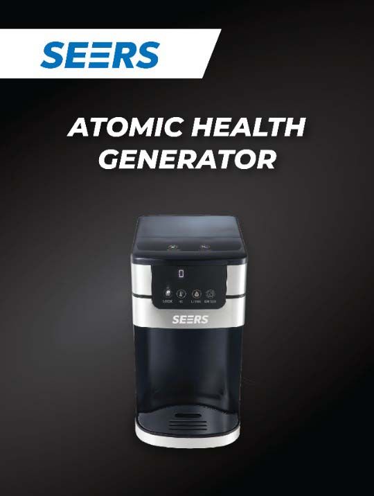 SEERS ATOMIC HEALTH GENERATOR HYDROGEN WATER | Lazada