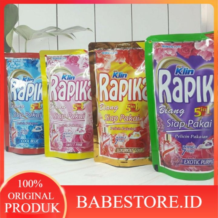 SOKLIN Rapika Biang 5 IN 1 Kemasan Pouch 250ml Siap Pakai | Lazada ...