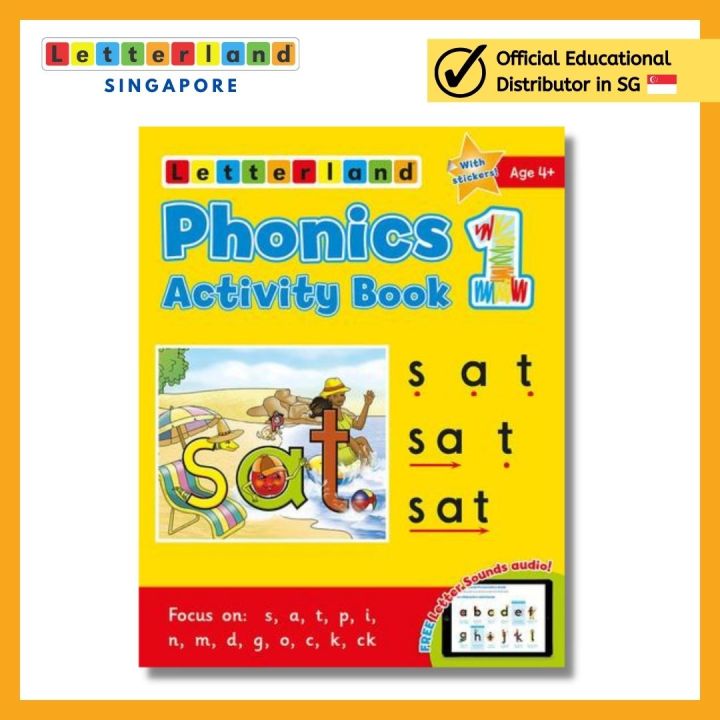 Letterland Phonics Activity Book 1 | Lazada Singapore